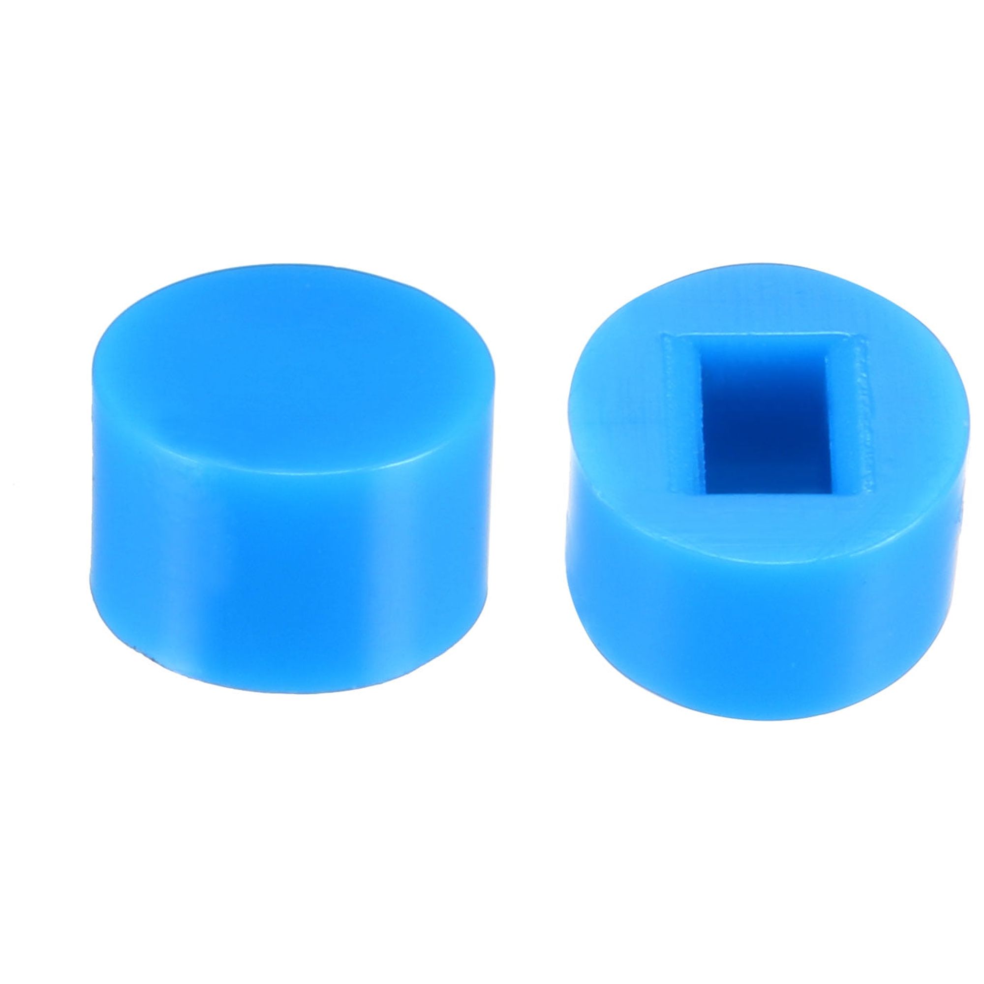 40 Pcs Plastic 6x3.7mm Pushbutton Switch Caps Cover Keycaps Protector ...