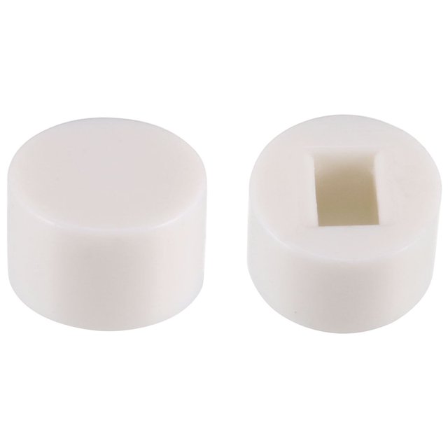 40 Pcs Plastic 6x3.7mm Pushbutton Switch Caps Cover Keycaps Protector ...