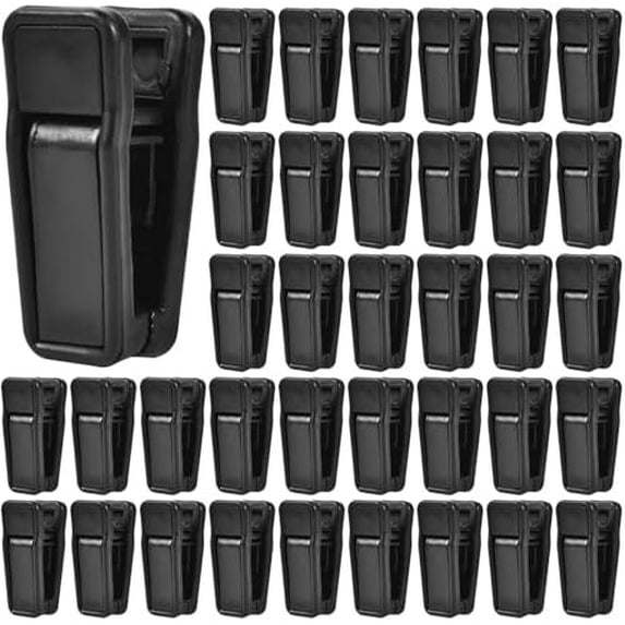 40 Pcs Plastic Baby Hanger Clips Slim-line Finger Clips Set for Clothes ...