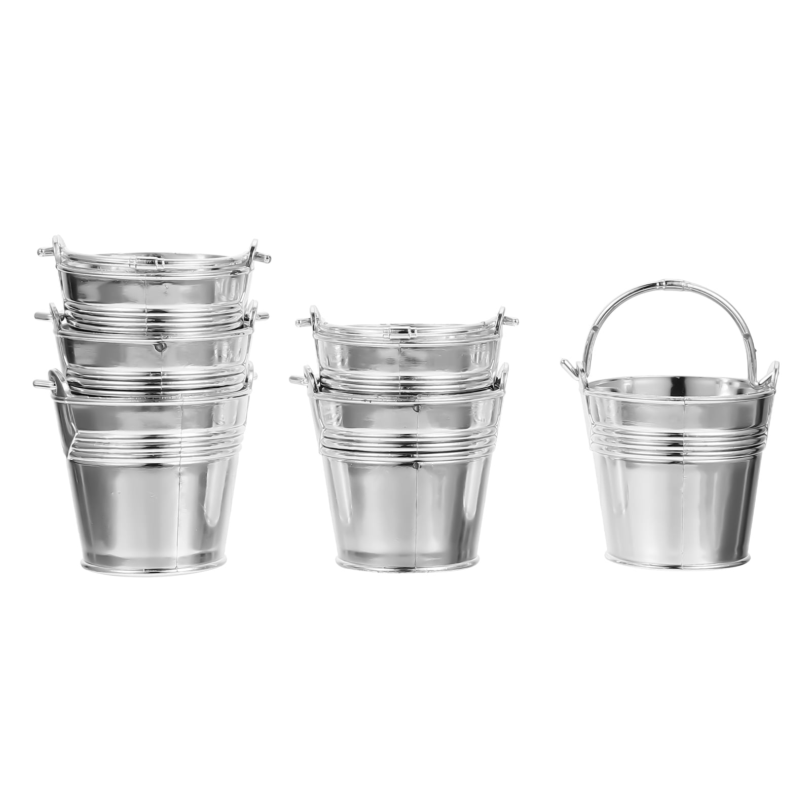 40 Pcs Plastic Mini Food Container Portable Party Snack Bucket for Home ...
