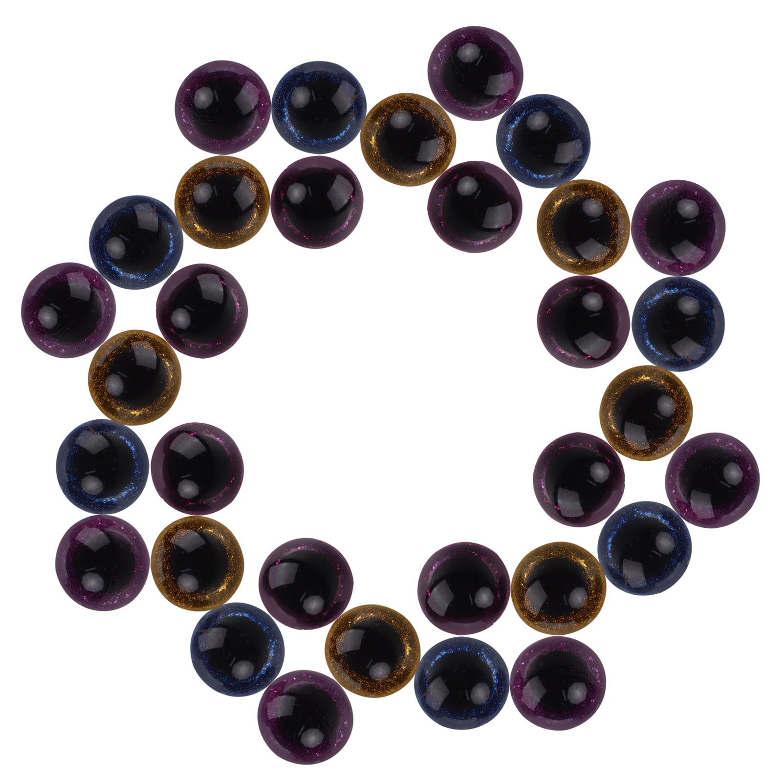 40 Pcs Plush Toy Eyes Toys Doll Eyeballs Stuffed Animal Eyes for ...