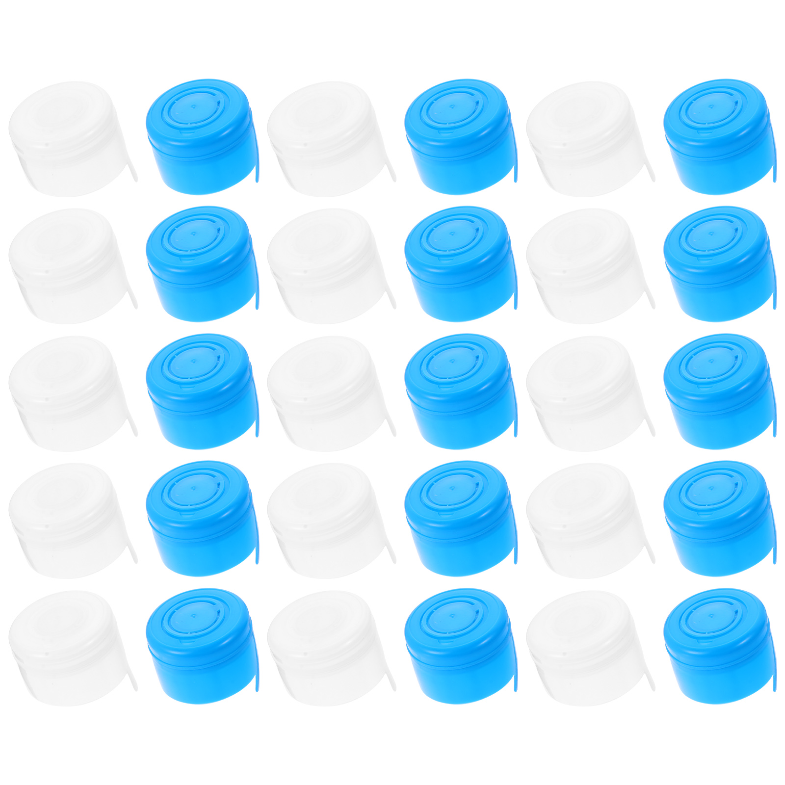 40 Pcs Portable Water Bottle Bucket Lid Jug Lids Replacement 5 Gallon 40 Pcs Portable Water Bottle Bucket Lid Jug Lids Replacement 5 Gallon