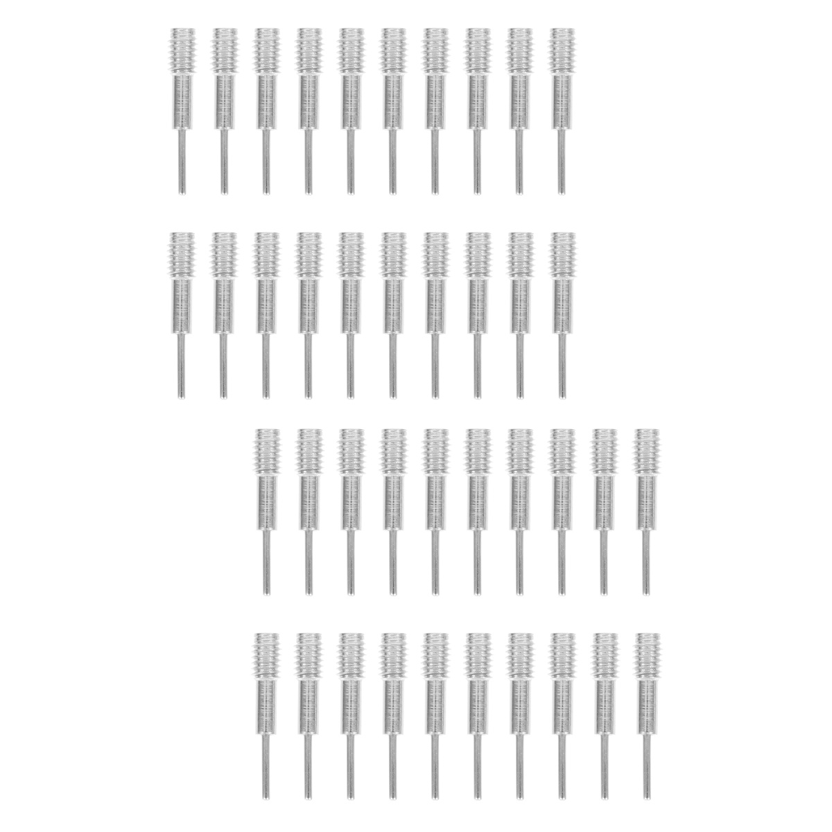 40 Pcs Punch Needle Screwdriver Universal Tools Battery Pin - Walmart.com