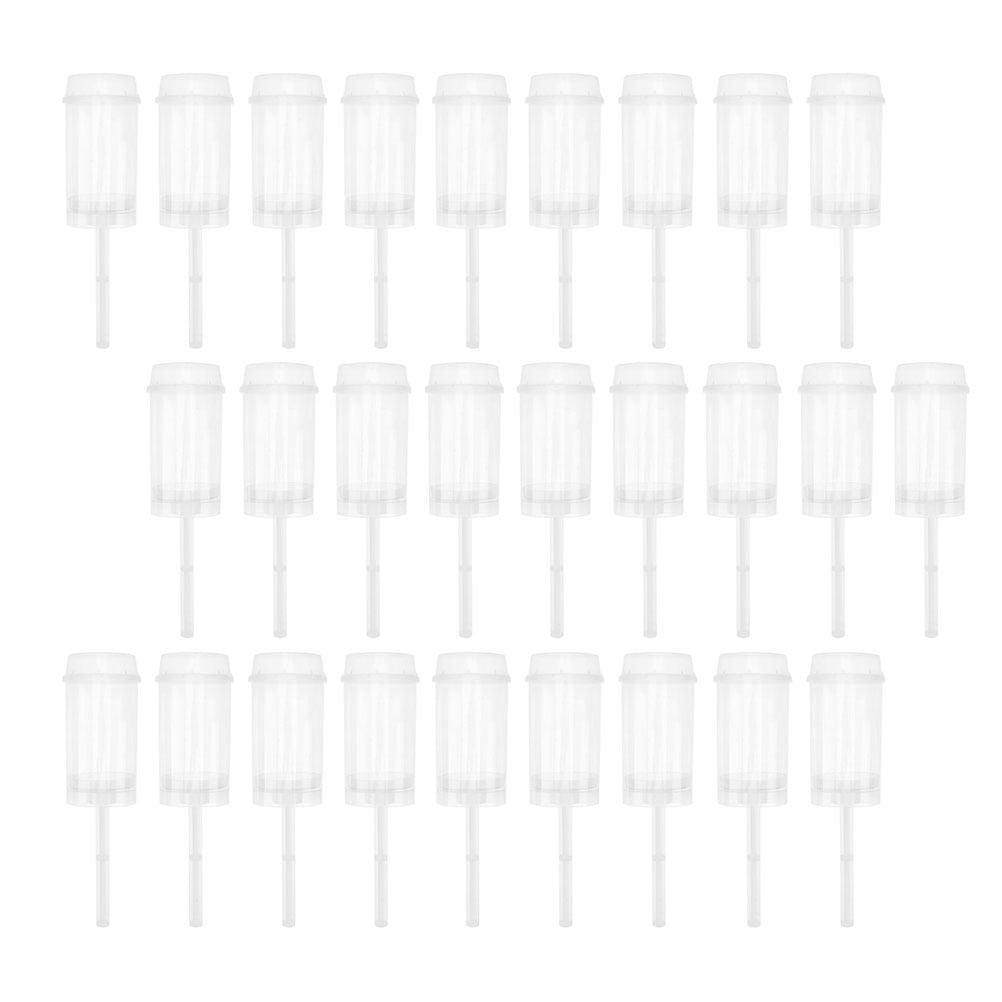 40 Pcs Push Cake Cone Boxes Tube Pops Clear Containers for Food Plastic ...