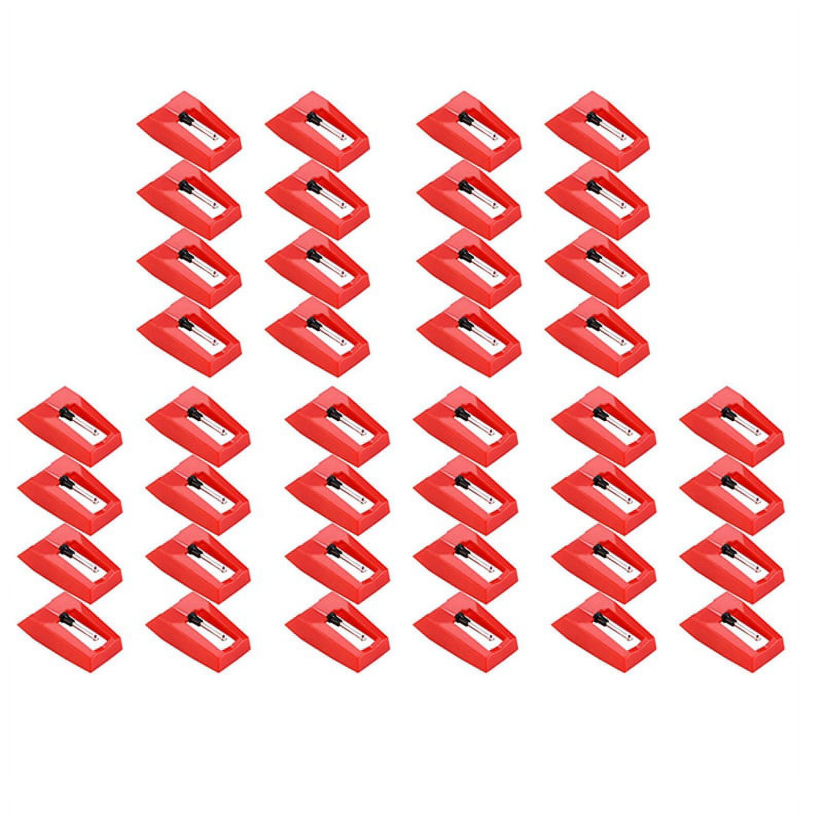 40 Pcs Record Player Needle Turntable Diamond Replacement Stylus ...