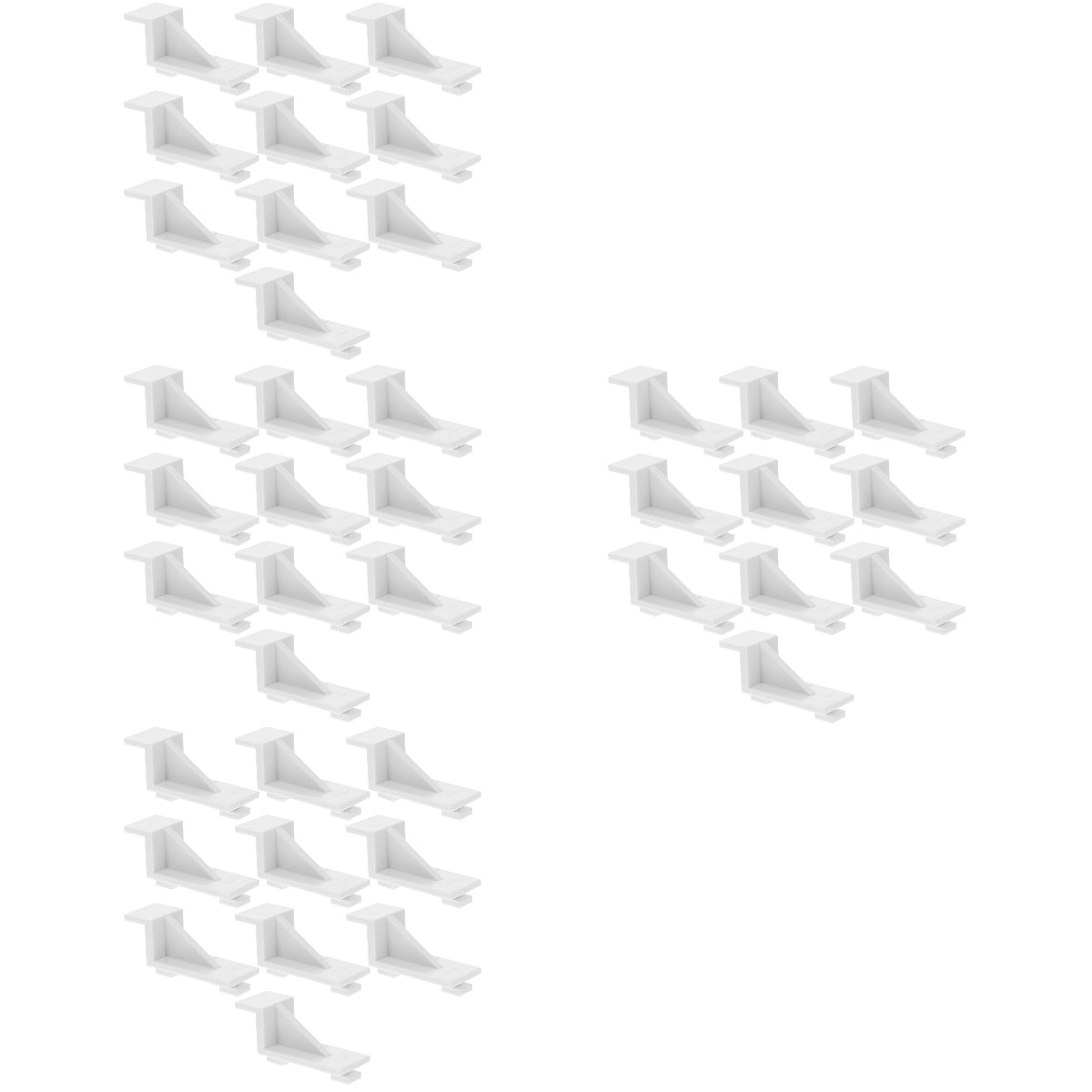 40 Pcs Refrigerator Support Accessories Fridge Organizing Shelf Clips ...