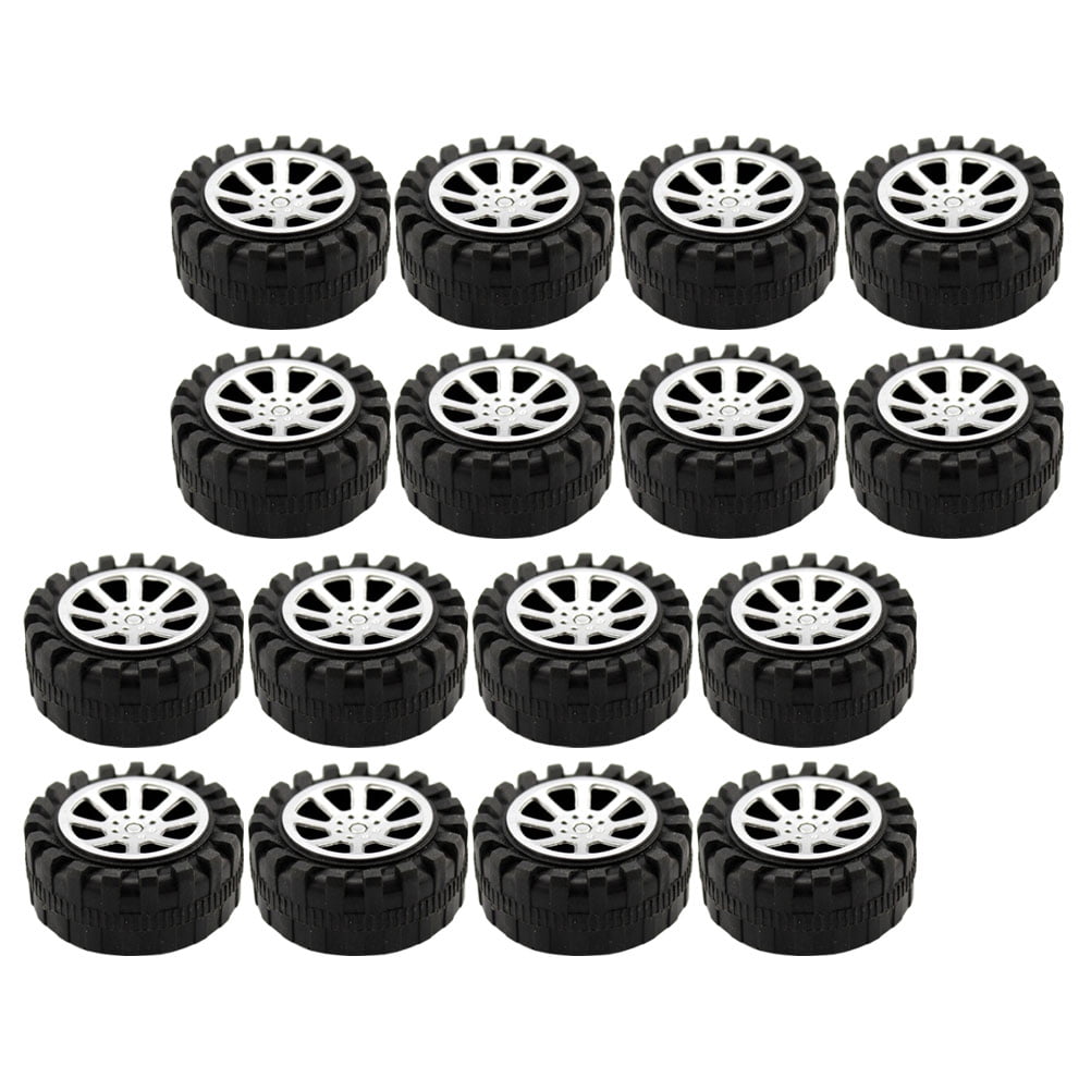 40 Pcs Replacement Wheels for Toy Car Mini Toys Children's Accessories ...