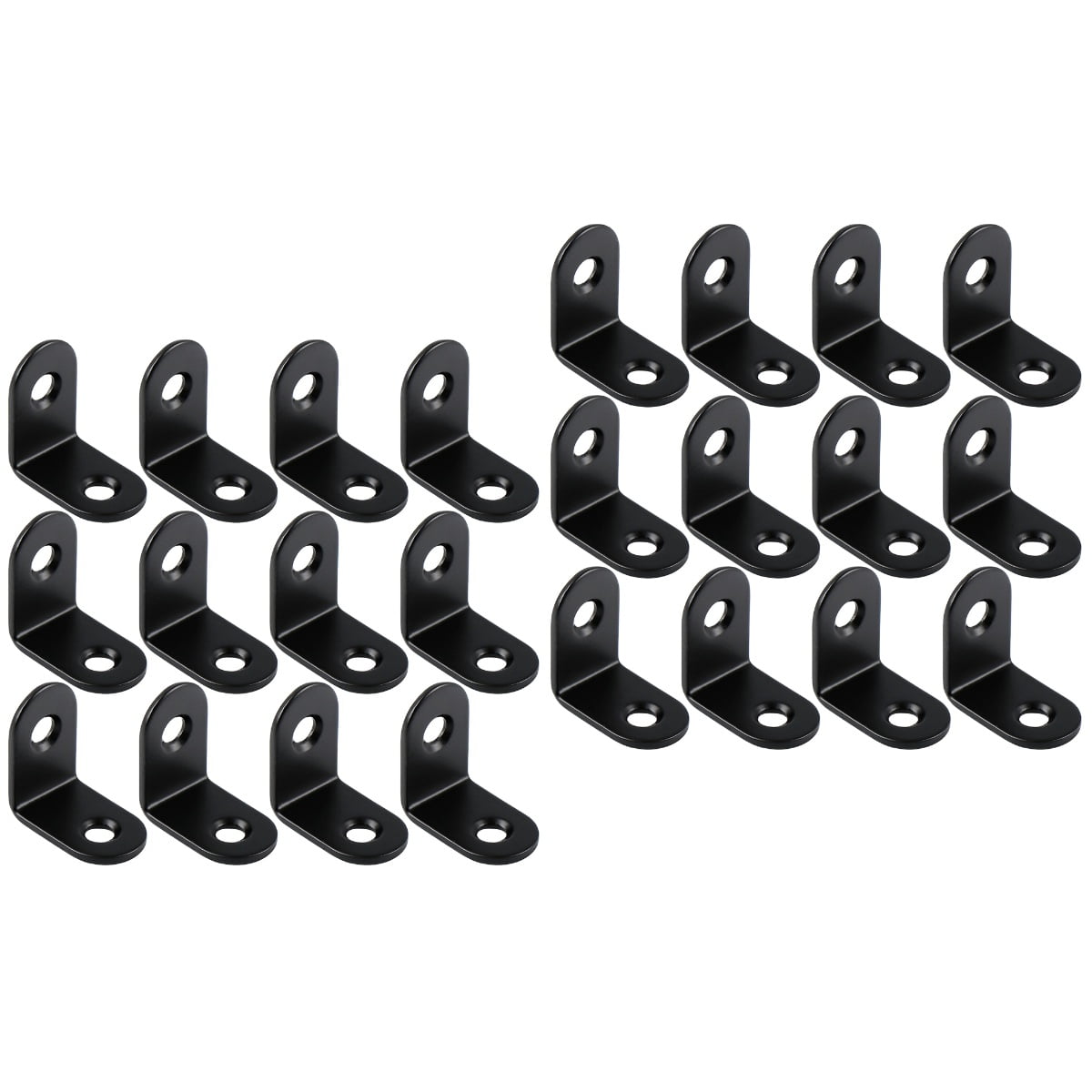 40 Pcs Right Angle Corner Brackets Corner Braces Stainless Steel ...