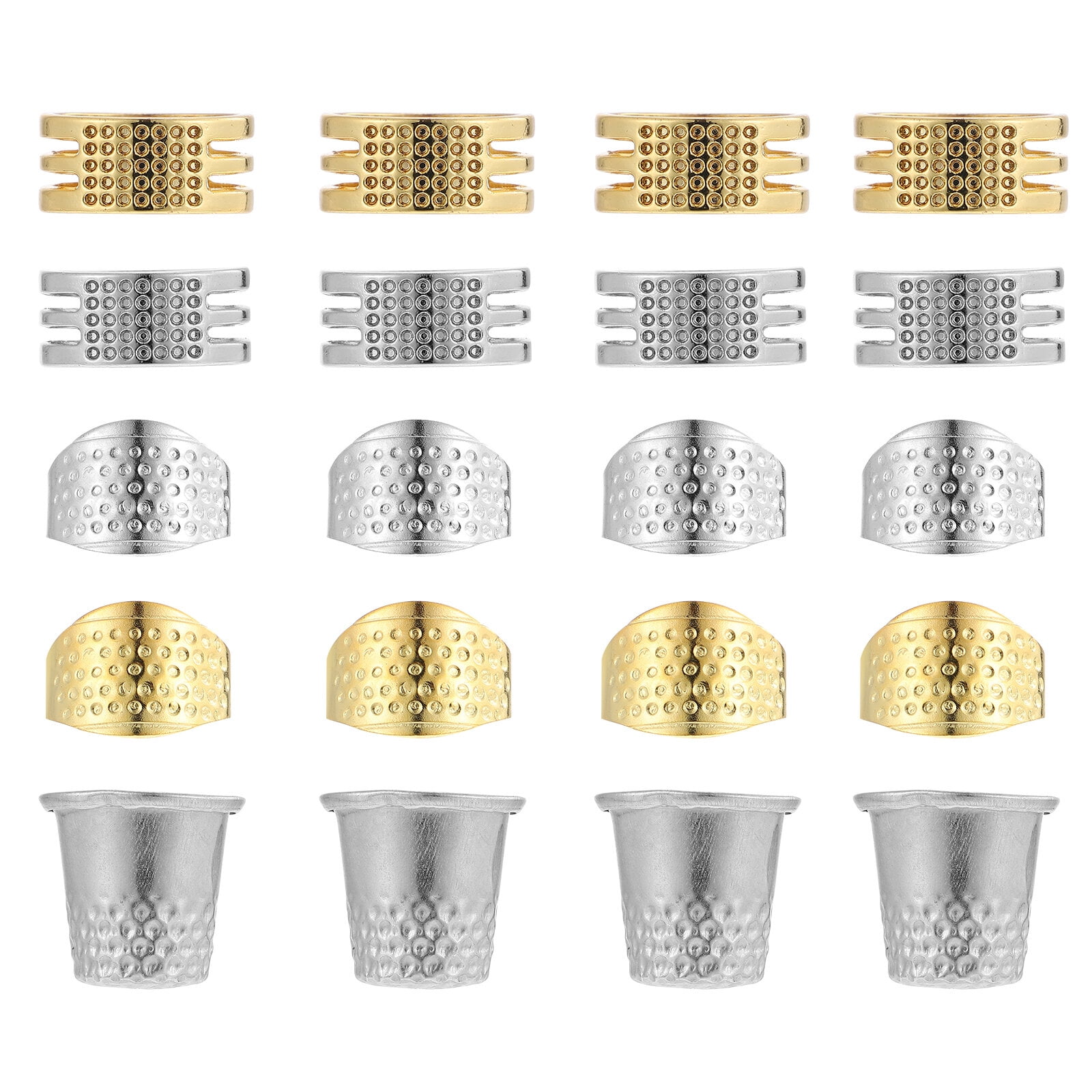 40 Pcs Sewing Thimble Tailor Thumb Protector Major Accessories Copper ...