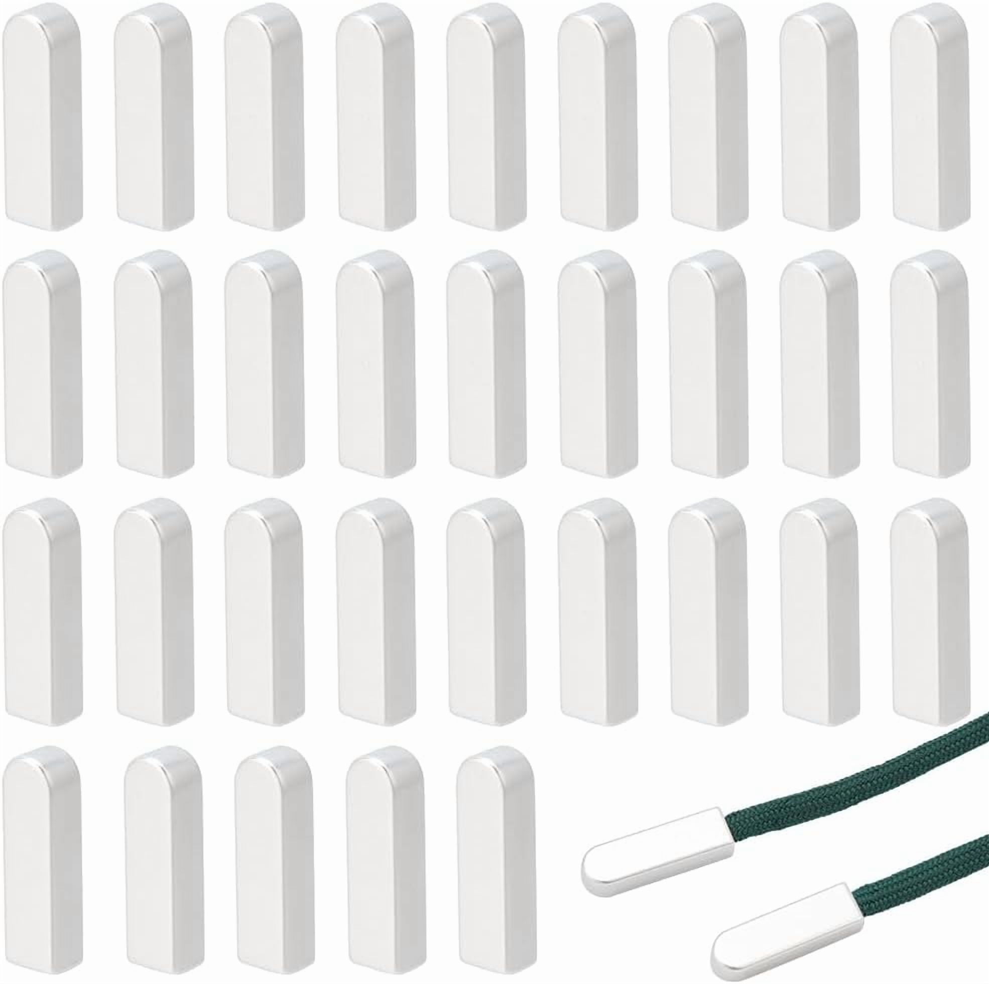 40 Pcs Shoelace Tips Plastic Shoelace Head Cord End Cap Shoelace Ends ...