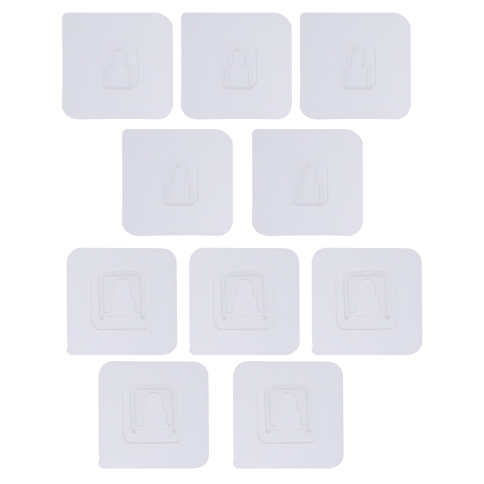 40 Pcs Snap Fastener Patch Wall-mounted Buckle Stickers Nail Free Wall ...