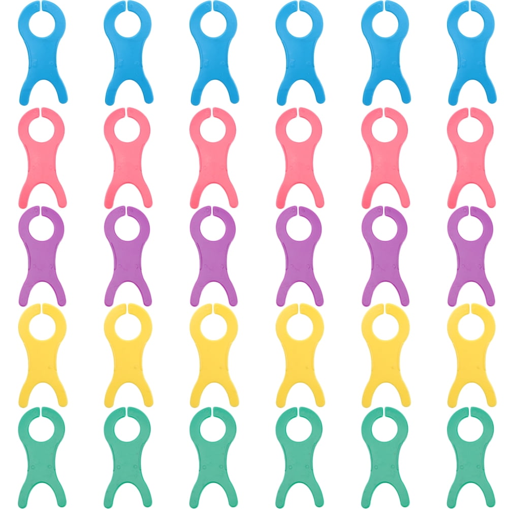 40 Pcs Spindle Wool Winding Board Crochet Accessory 10.50X4.80X0.10CM ...