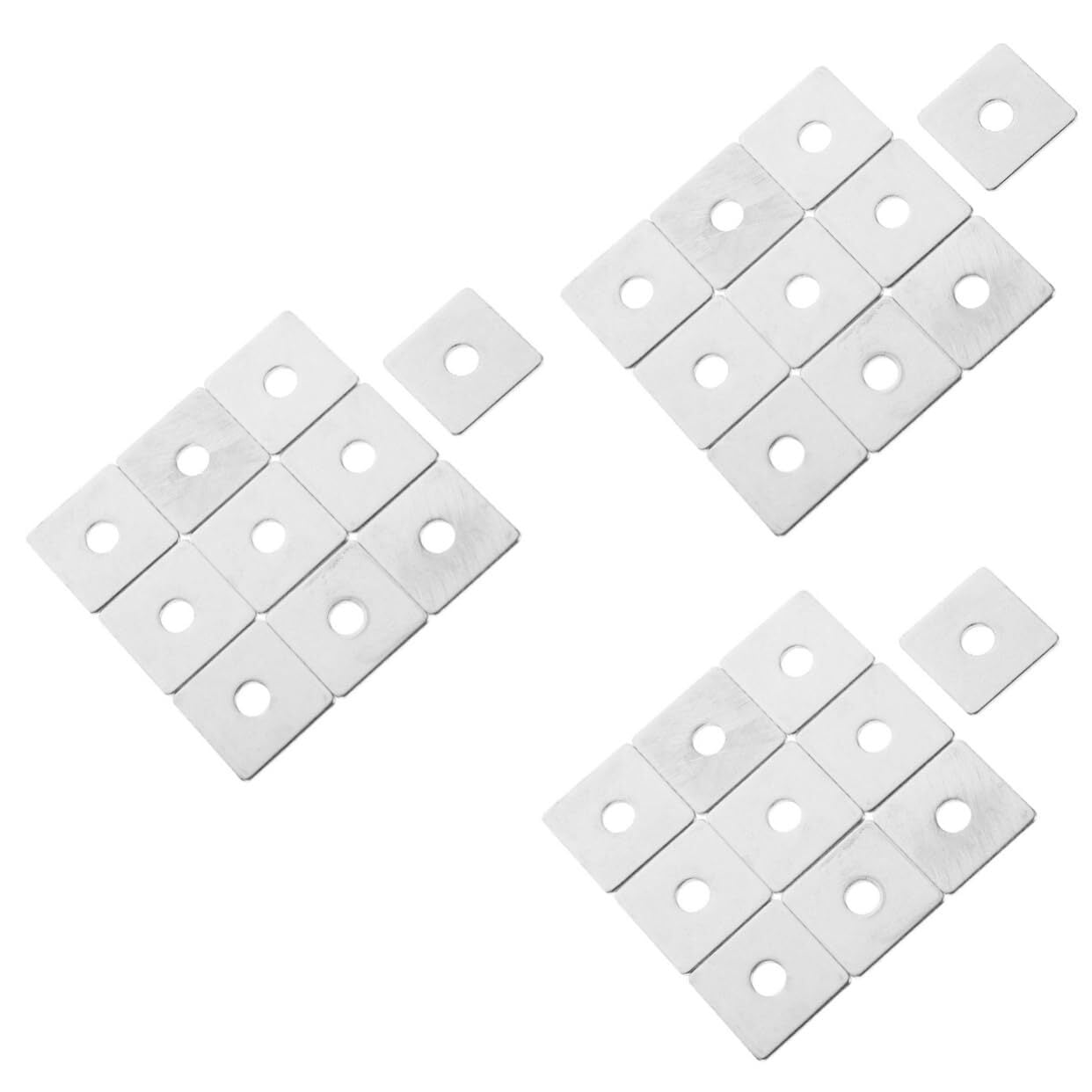 40 Pcs Square Washer Gasket Plaster Washers Heavy Duty Washers for ...