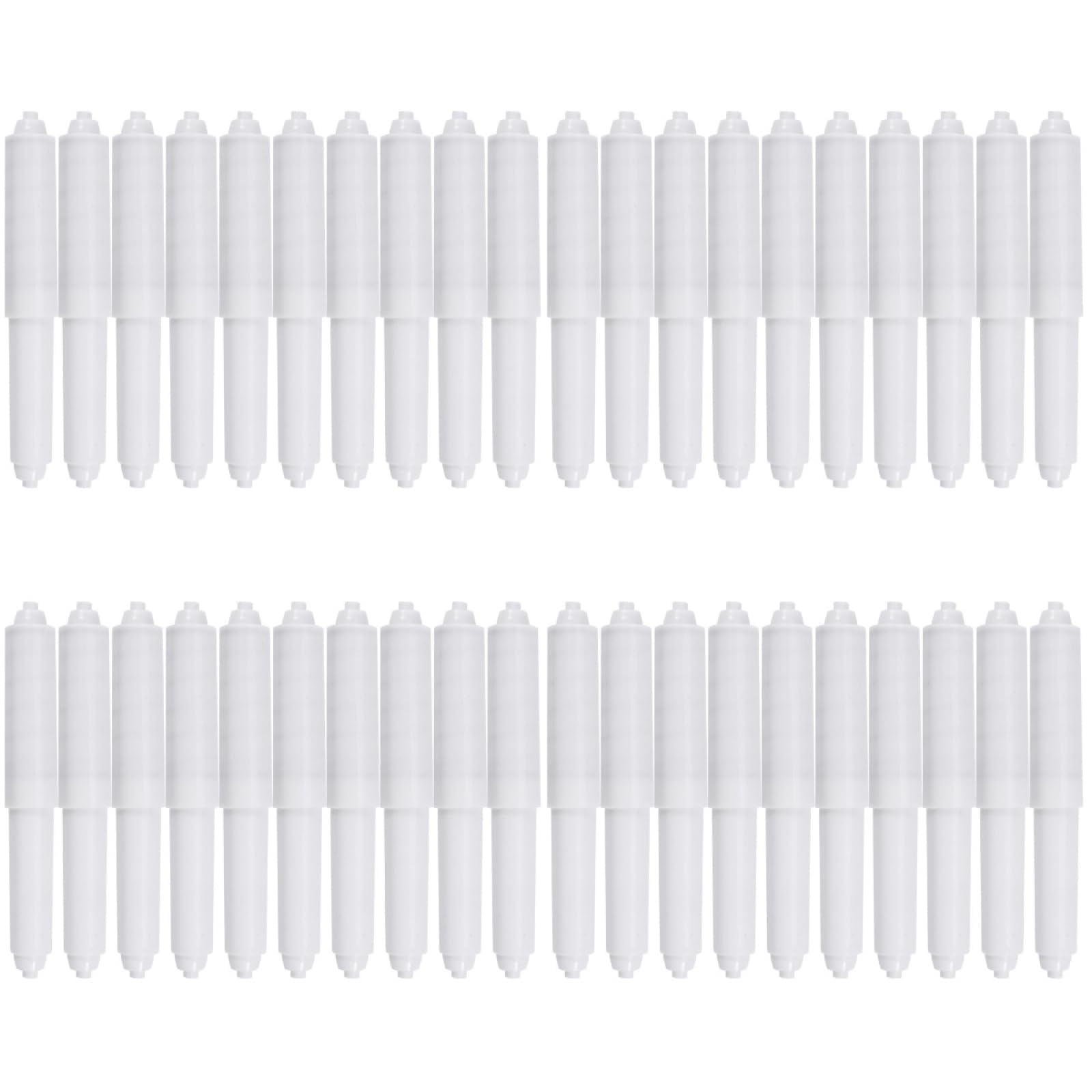 40 Pcs Toilet Paper Holder Replacement Rod - Spring Loaded Toilet Paper ...