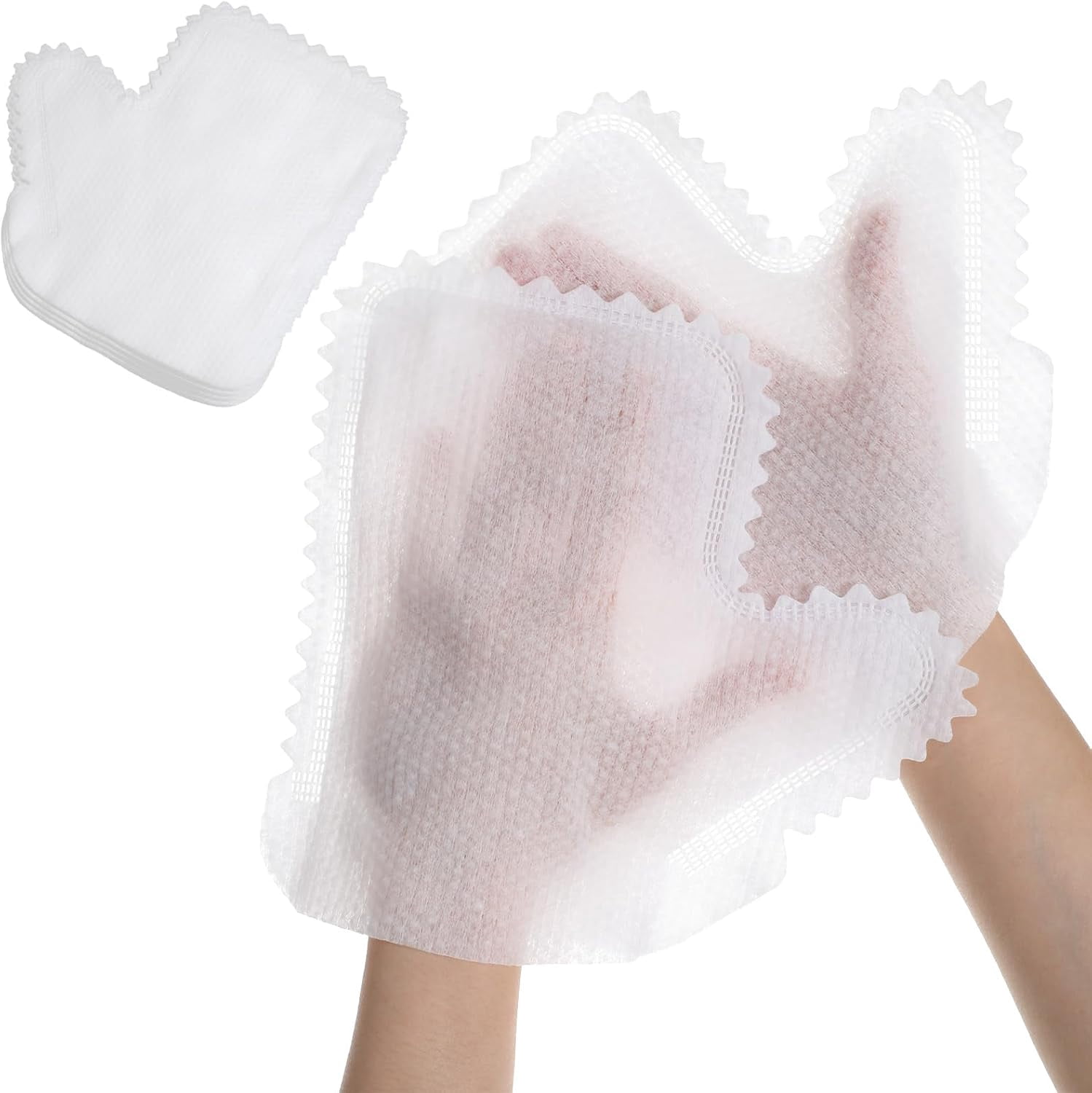 40 Pcs White Dusting Gloves, Microfiber Cleaning Gloves for Pet Hair ...
