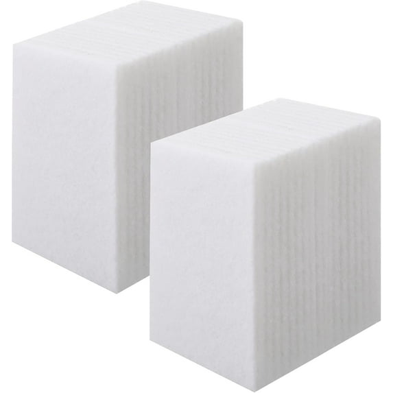 40 Pcs White Scrub Pads Light Duty Scouring Non Woven Pad Non Scratch ...