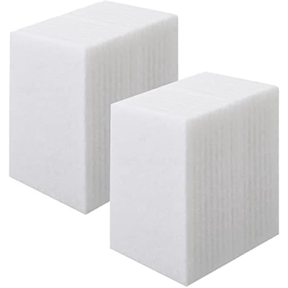 40 Pcs White Scrub Pads Light Duty Scouring Non Woven Pad Non Scratch ...