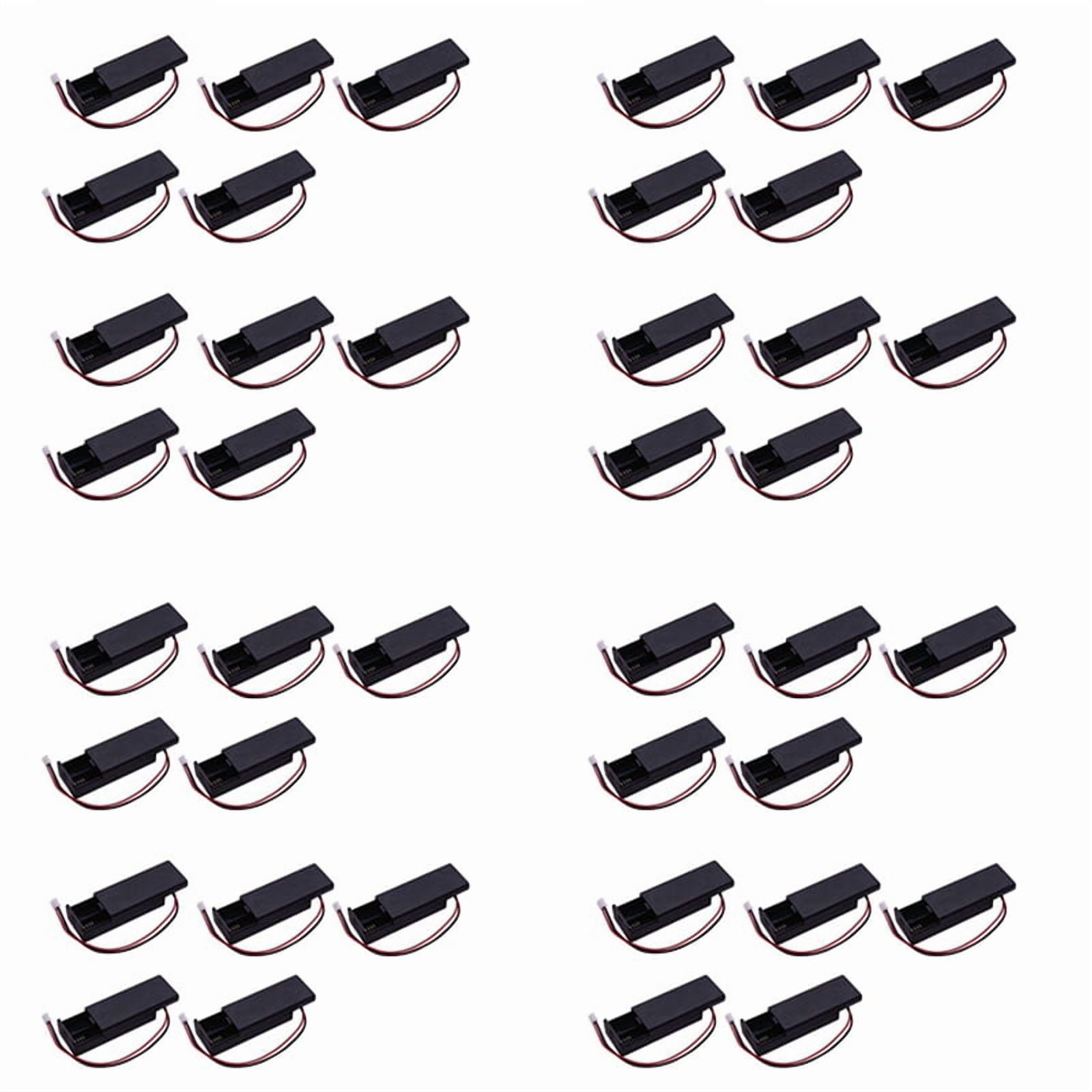 40 Pcs for Battery Holder Case Cover Shell for 2Pcs AAA Batteries 3V ...