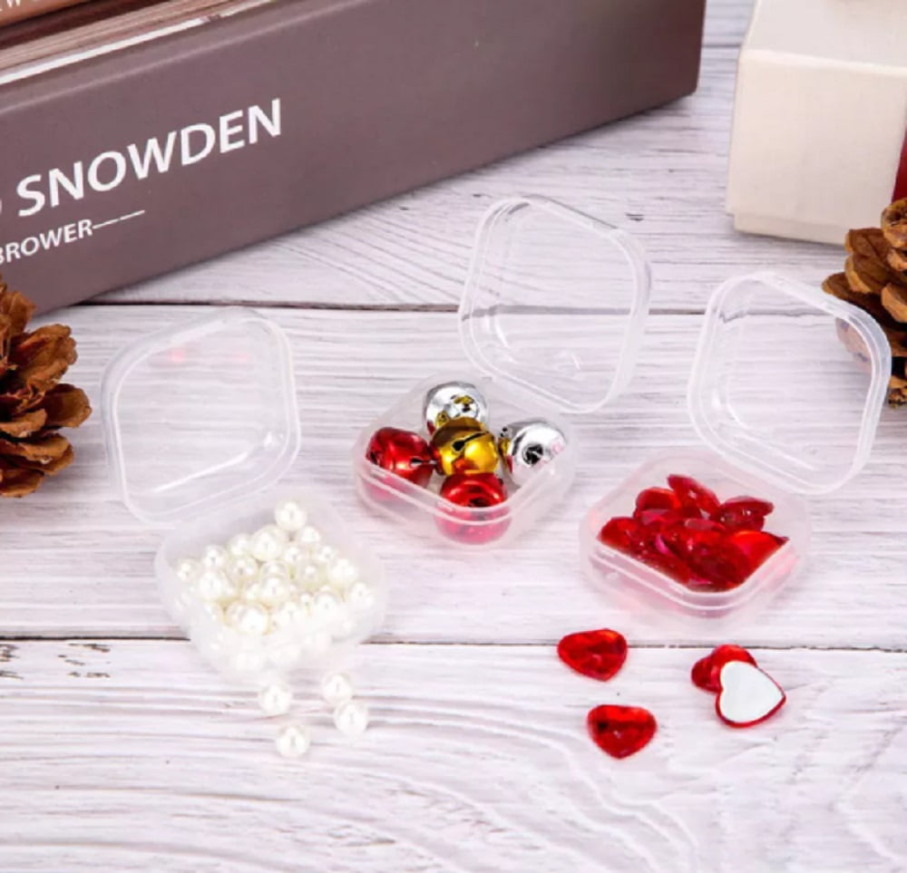 40-Piece Small Plastic Storage Container Set – Versatile Organizers for ...