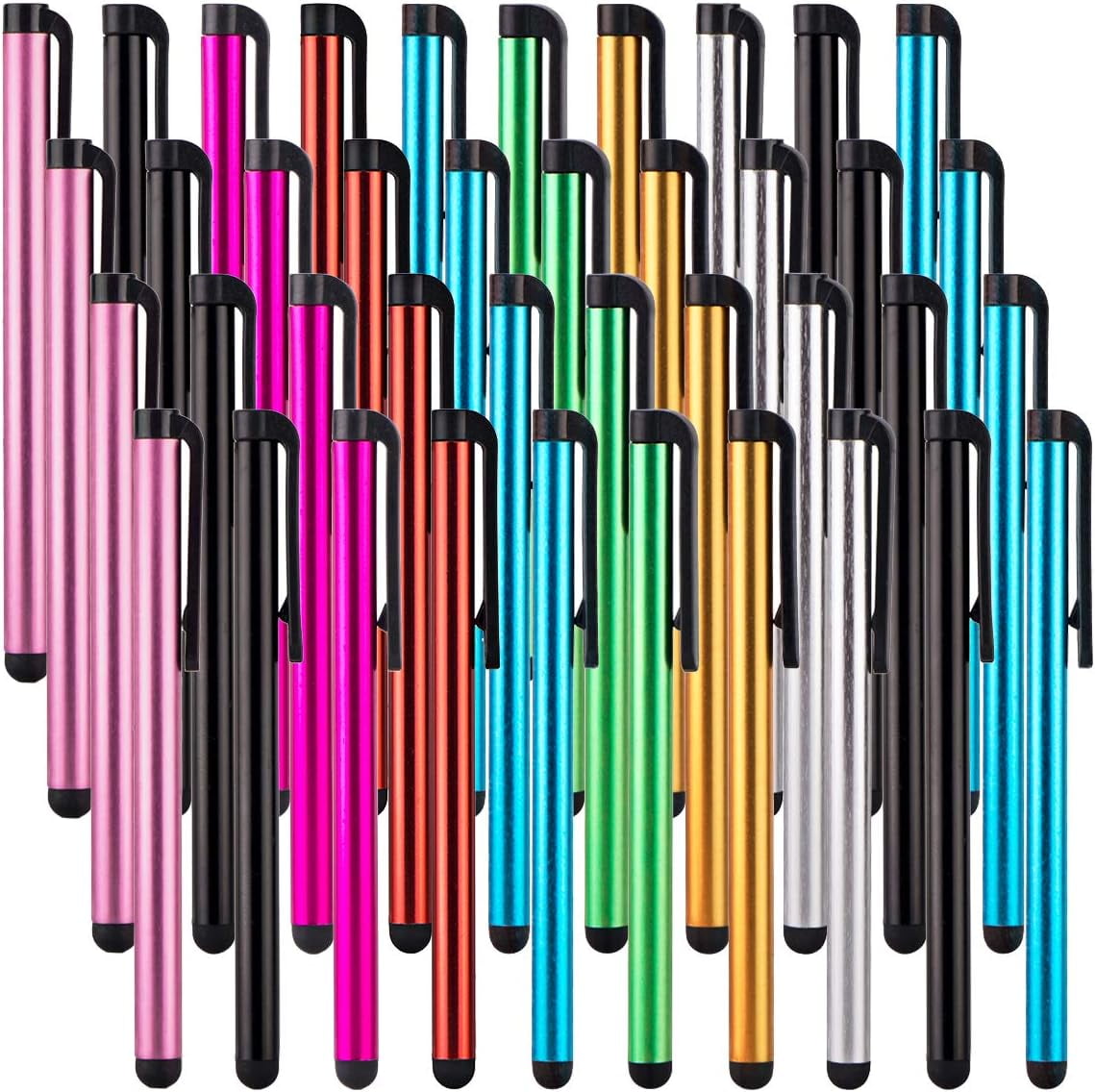 40 Pieces Capacitive Stylus Pens for Universal Touch Screens Devices ...