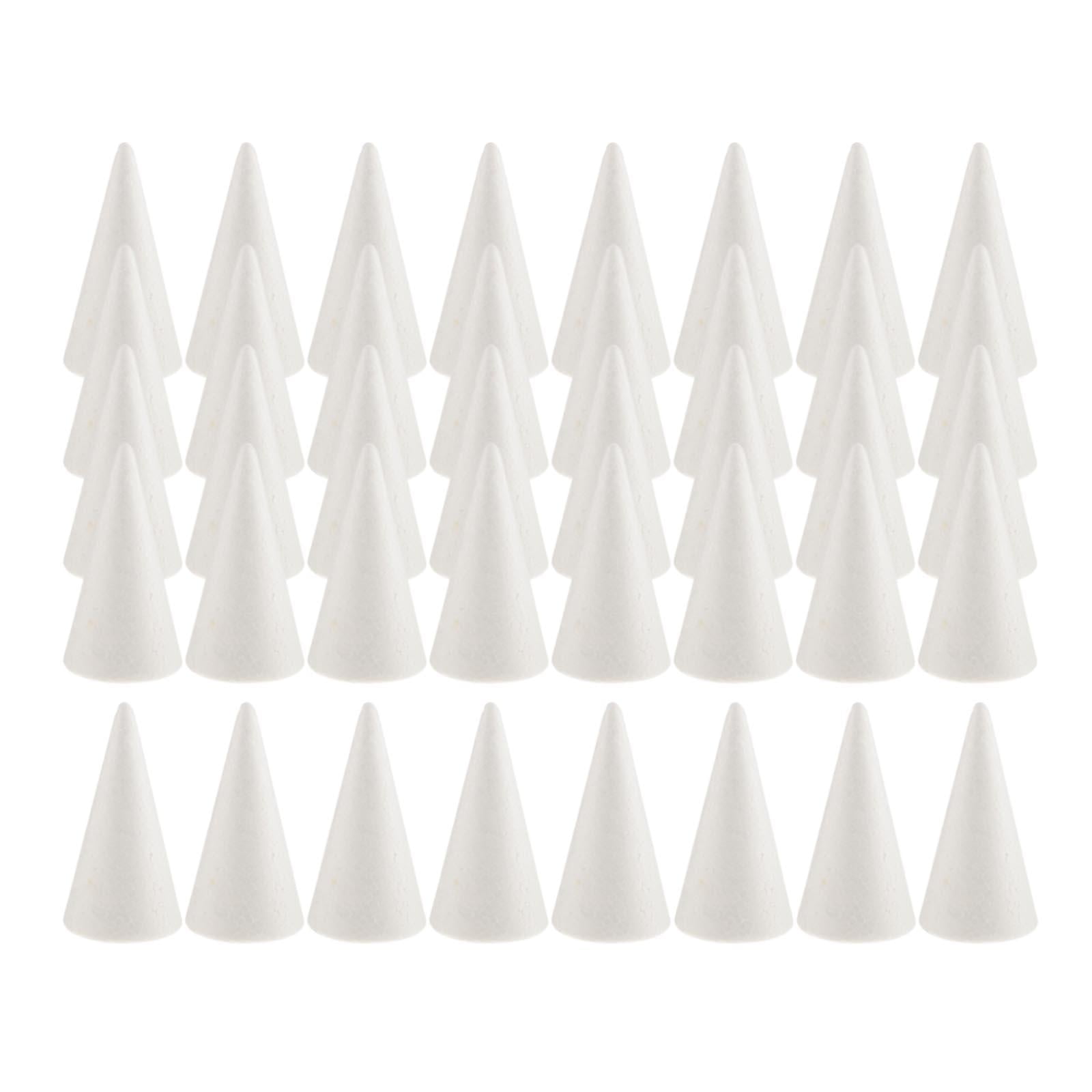 40 Pieces Foam Cone Shaped Modelling Foam for Crafts - Walmart.com