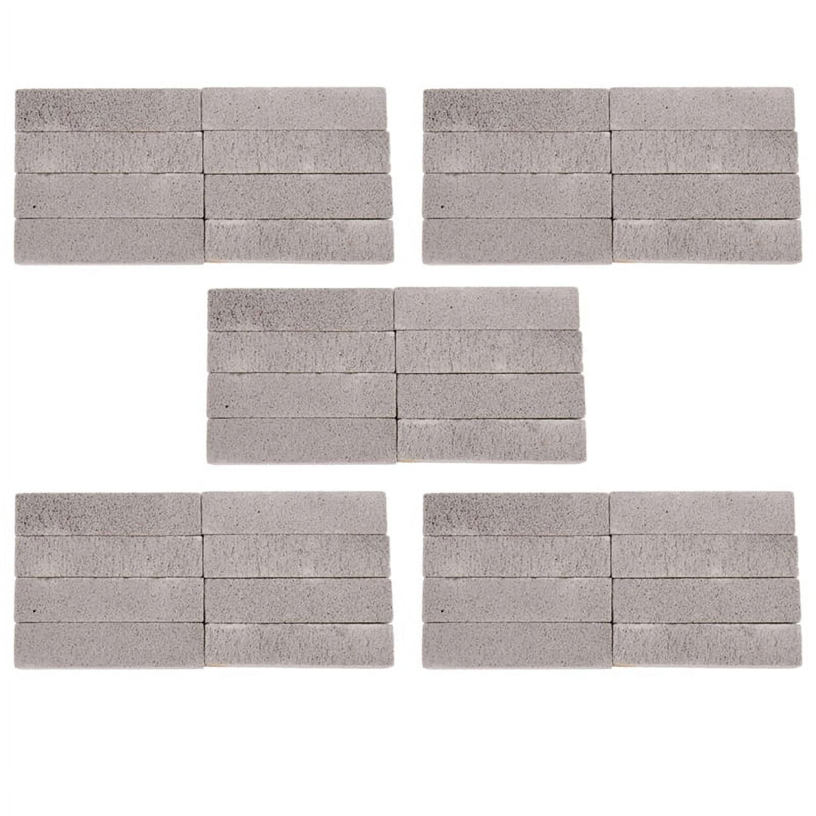 40 Pieces Pumice Stones for Cleaning Pumice Scouring Pad Grey Pumice ...