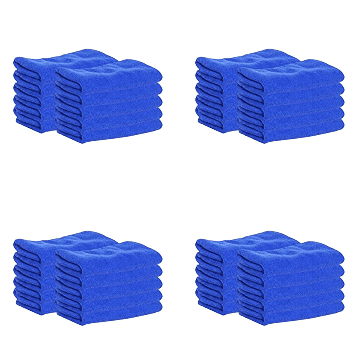 40 Pieces of Ultra-Fine Fiber Square Absorb Water Without Lint Use Car ...