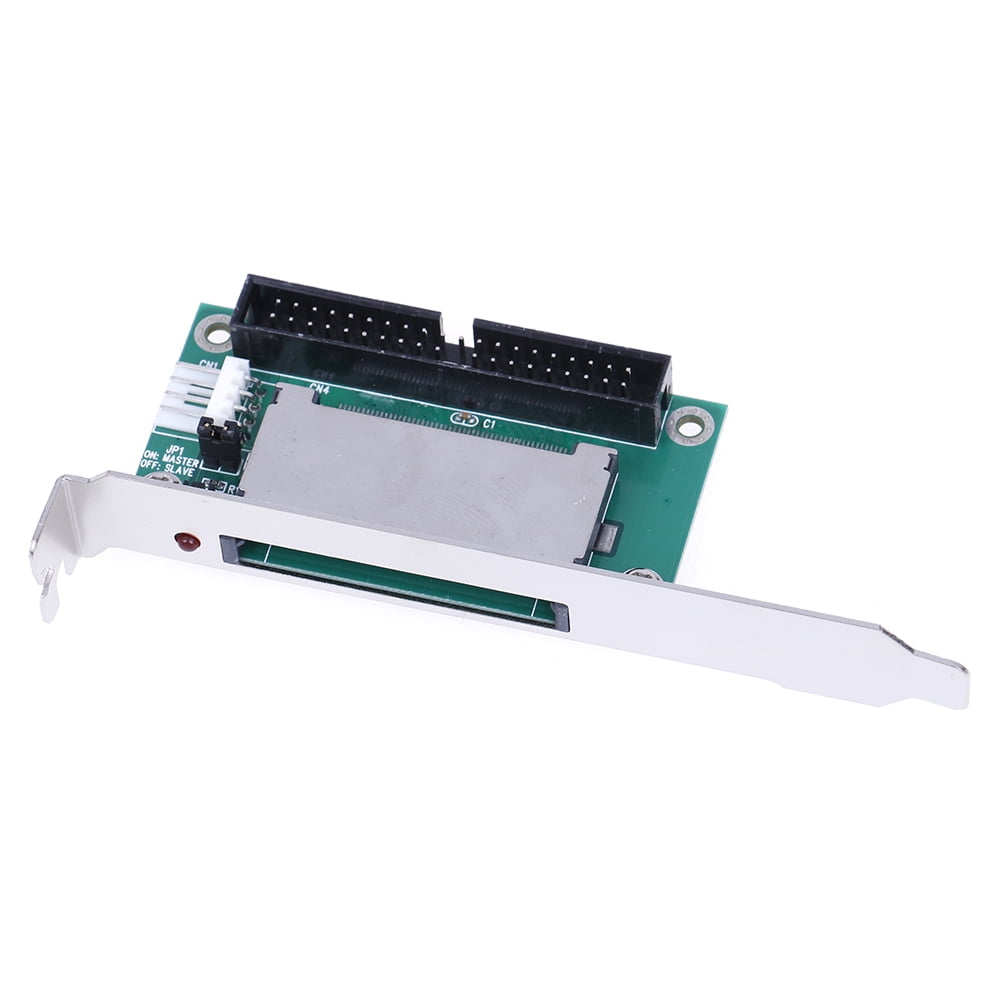 40-Pin CF compact flash card to 3.5 IDE converter adapter PCI bracket back panel - Walmart.com