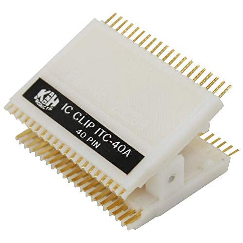 40 Pin IC Test Clip, 0.6" Pin Spacing - Walmart.com