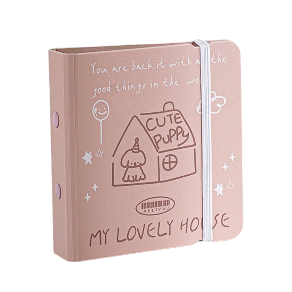 40 Pocket Photo Album 3Inch Photo Card Organiser Folder With 3 Rings PP ...