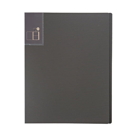 40 Pockets Presentation Book File Folder Clear Sleeves Protectors ...