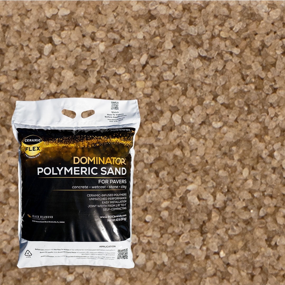 DOMINATOR 40 Lb. Camel Brown Polymeric Sand, Premium, High-Performance ...