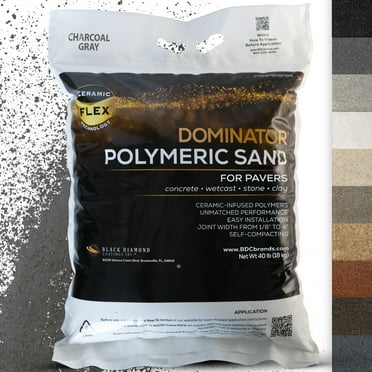 Alliance Gator Maxx G2 Haze-Free Fine Polymeric Sand Slate Grey, 50 lbs ...