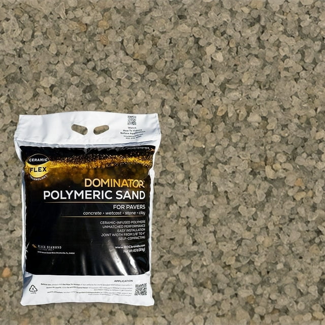 DOMINATOR 40 Lb. Gray Beige Polymeric Sand, Premium, High-Performance ...