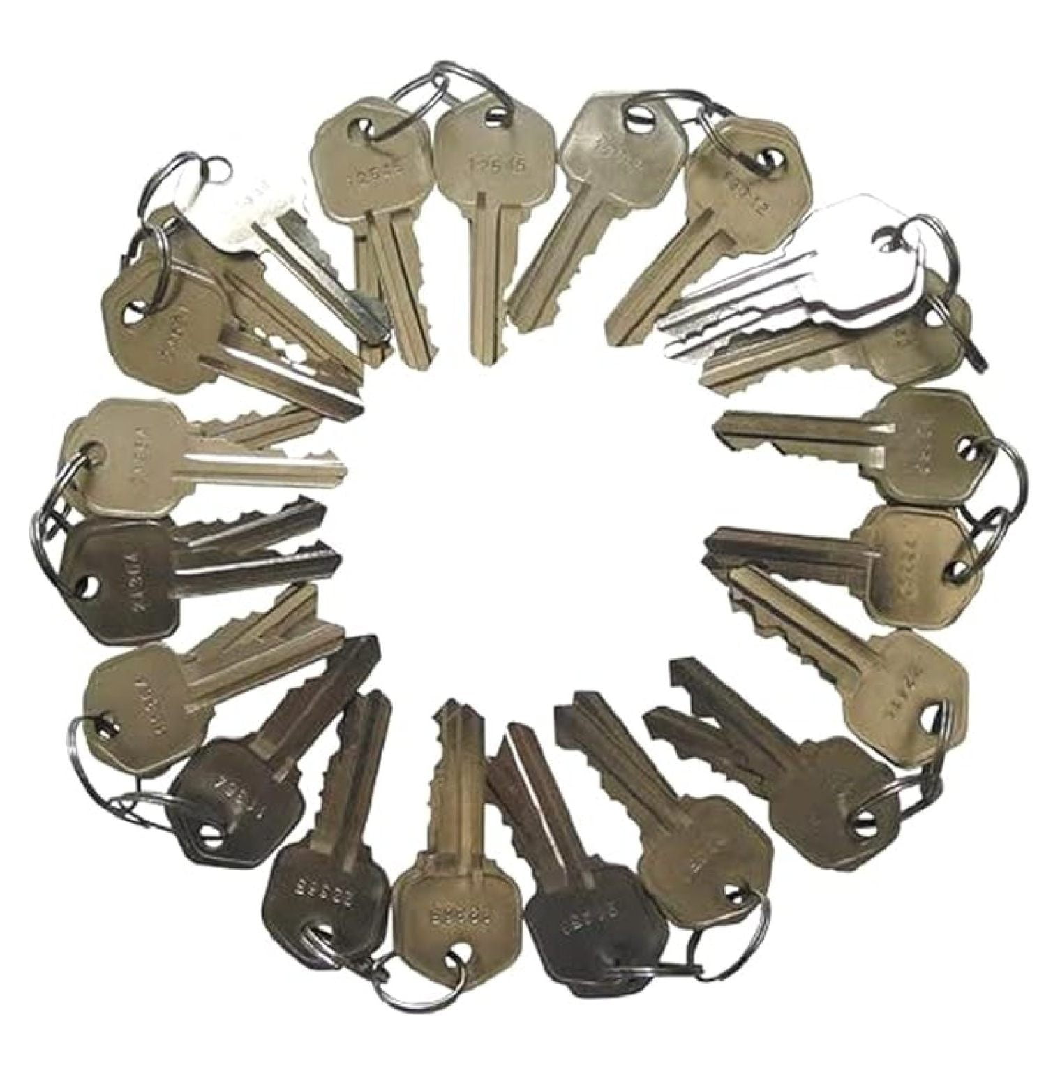 40 Precut Compatible Keyway Kw1 5 Pins Keys 8 Sets of 5 Key by ...