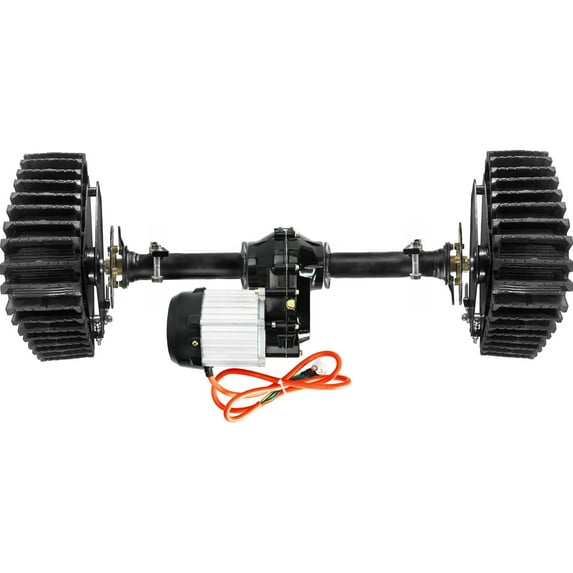 40" Rear Axle Track Assembly 72V 1500W Differential Motor Go Kart Buggy ...
