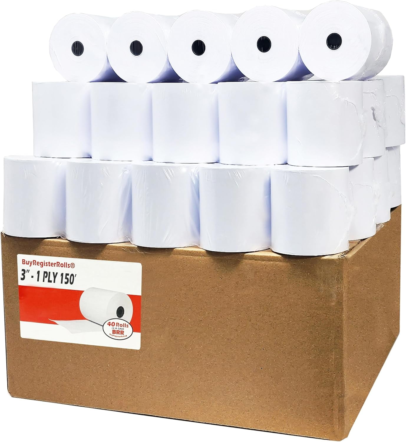 (40 Rolls) 3" x 150’ 1 Ply Bond (Non –Thermal) Made in USA STAR SP 700 ...