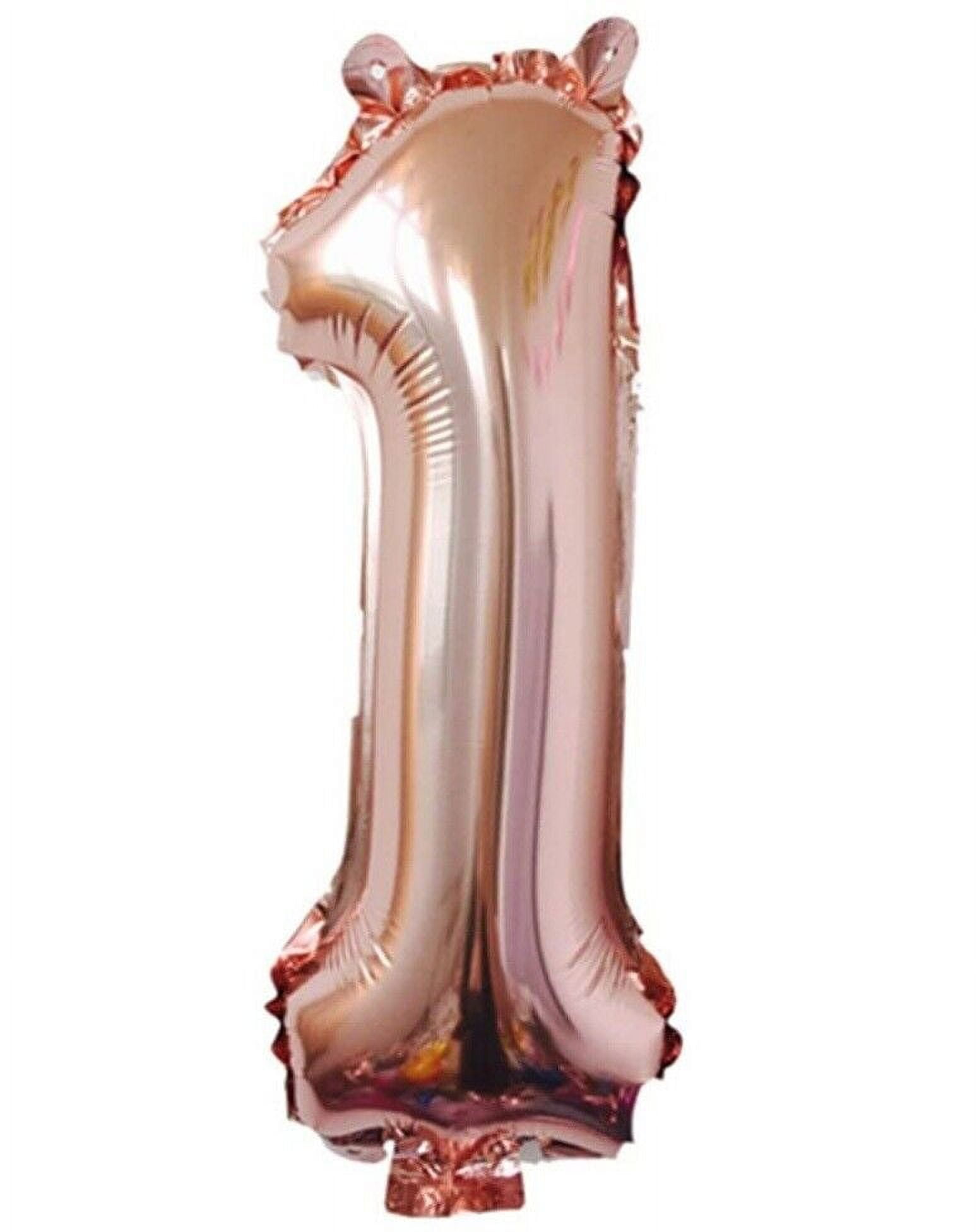 40" Rose Gold Mylar Foil Balloon Number balloons Letter Float Helium ...