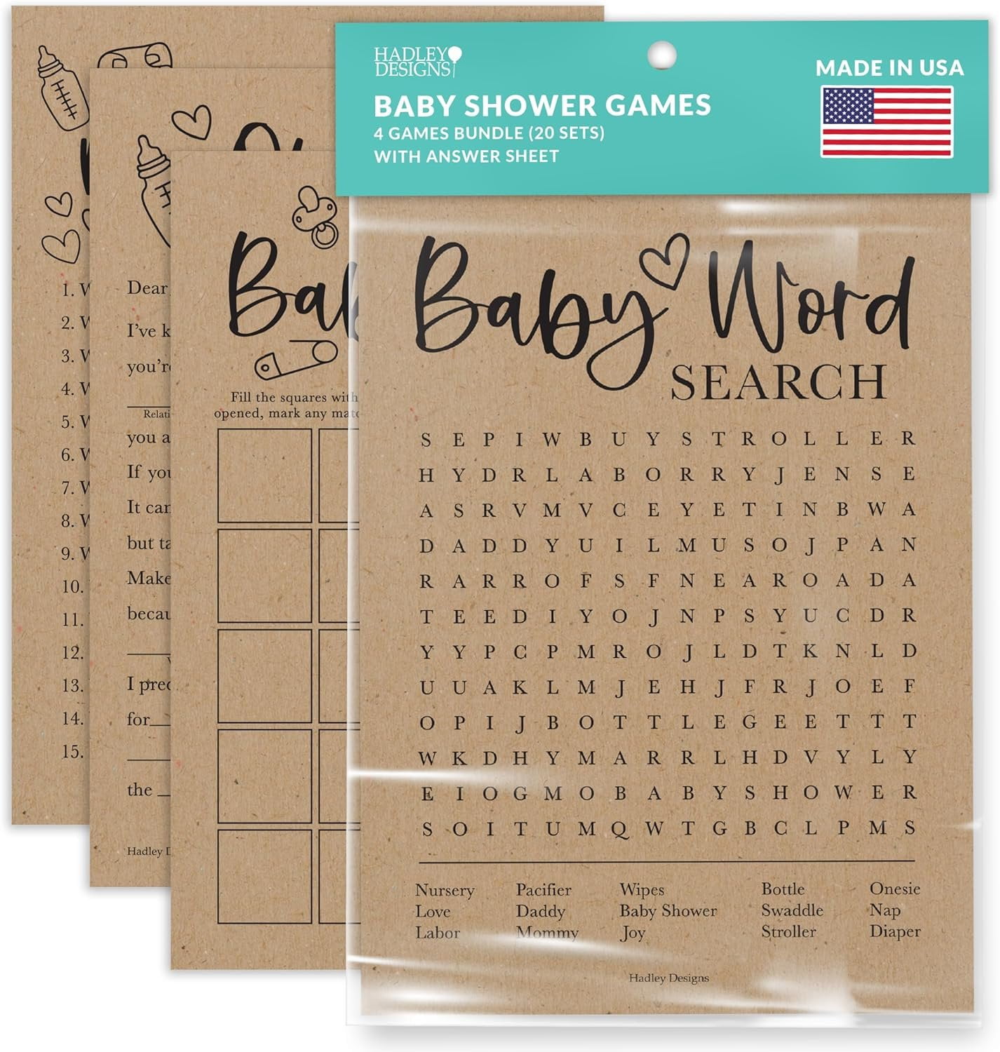 40 Rustic Baby Shower Games Gender Neutral - Baby Girl Baby Shower ...