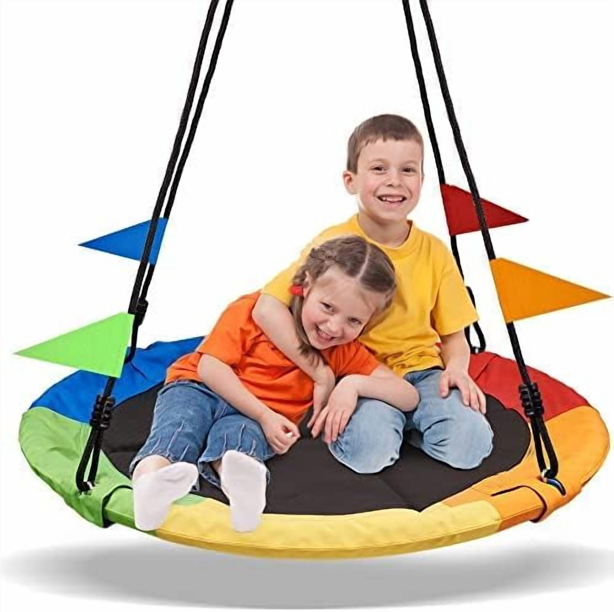 40" Saucer Swing 700LBS Weight Capacity, 900D Oxford Waterproof, Large ...