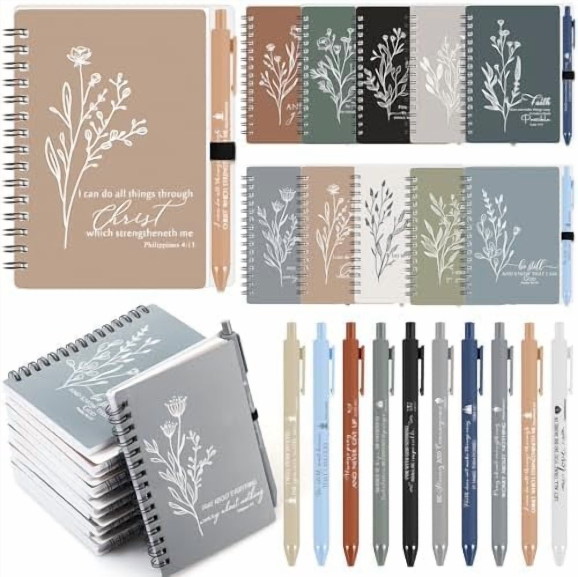 40 Sets Christian Gifts Bulk Pastor Appreciation Gifts Religious A6 ...