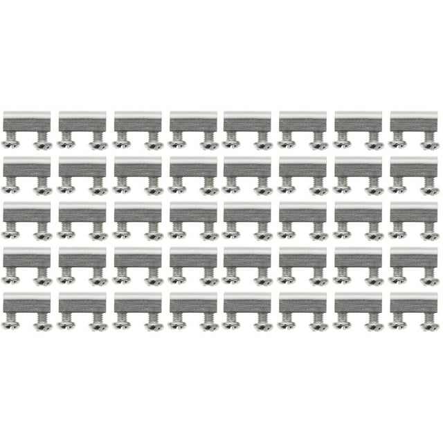 40 Sets Wire Rope Clamps Wire Rope Fixators Cable Wire Clips with ...