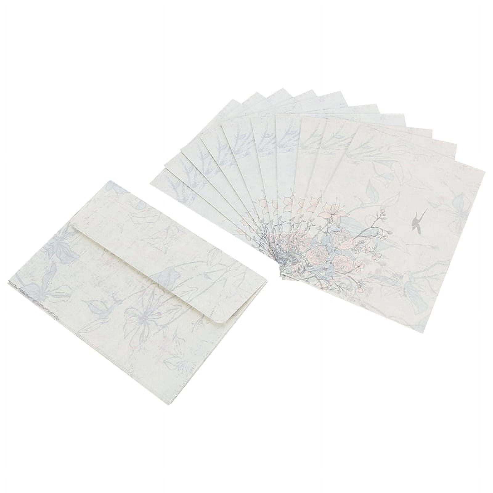 40 Sheet Vintage Stationery Sets with Envelopes for Writing Letters ...