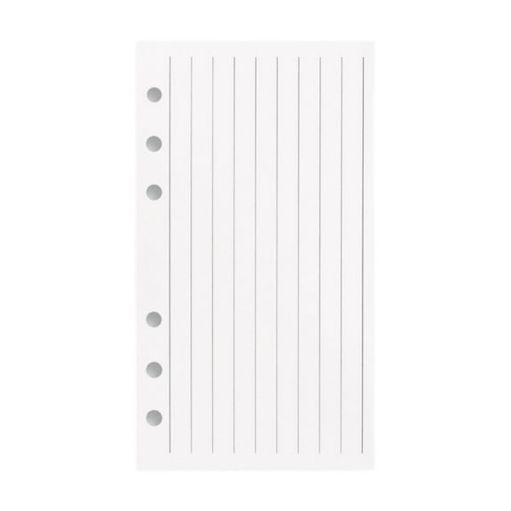 40 Sheets A6 Planner Refill Paper Detachable Refill Binder Paper 6 Ring ...