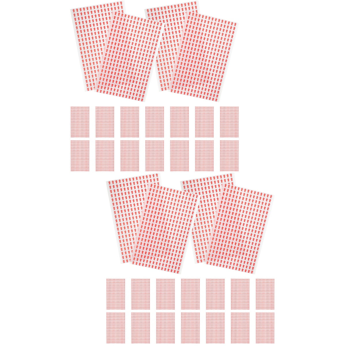40 Sheets Arrow Stickers Directional Arrow Signs Direction Indication ...