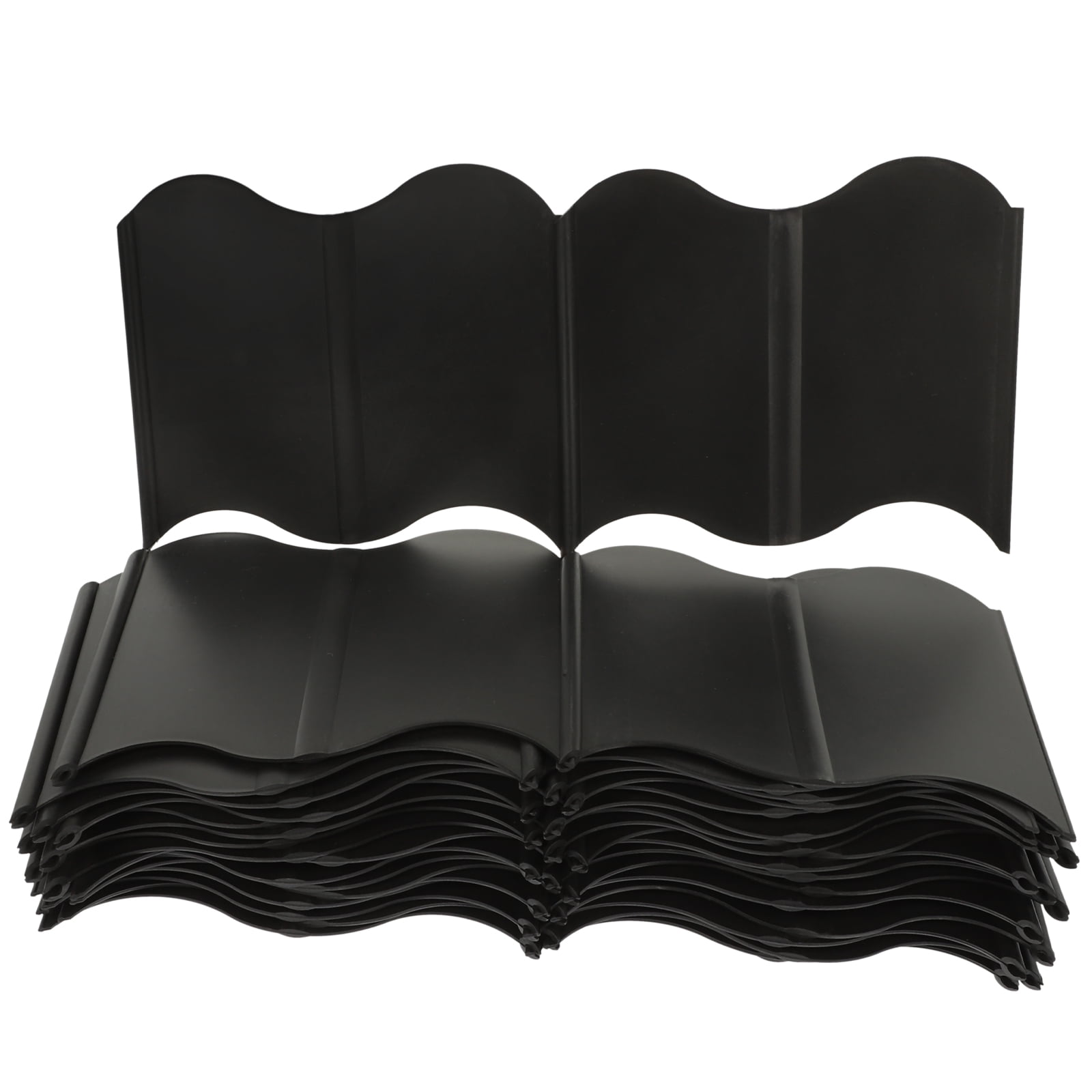 40 Sheets Garden Interlocking Fence Flexible Edging Wire Lawn Turf ...