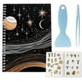 40 Sheets Reusable Sticker Book Sticker Holder Album A5 Release Paper ...