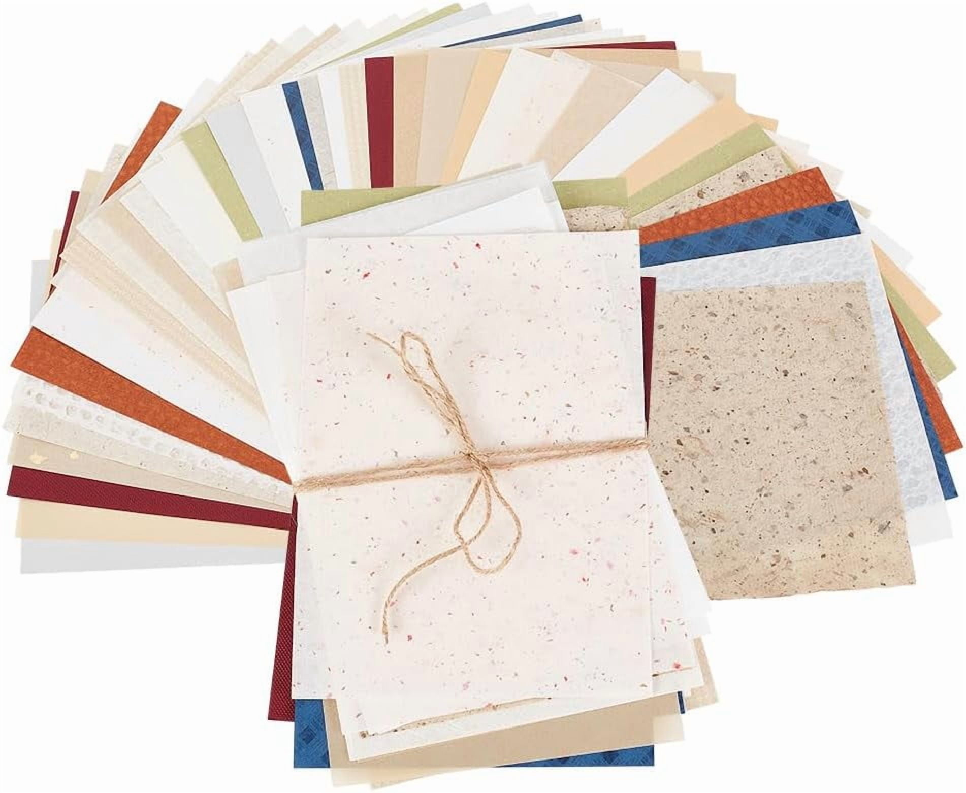 40 Sheets Scrapbook Paper Textured Paper 8.3x5.9 Inch Scrapbooking ...