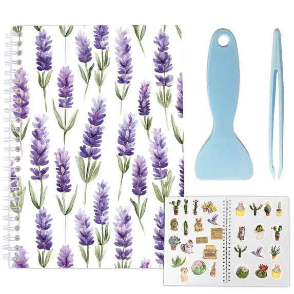 40 Sheets Sticker Collecting Book Reusable Sticker Organizer A5 Release ...