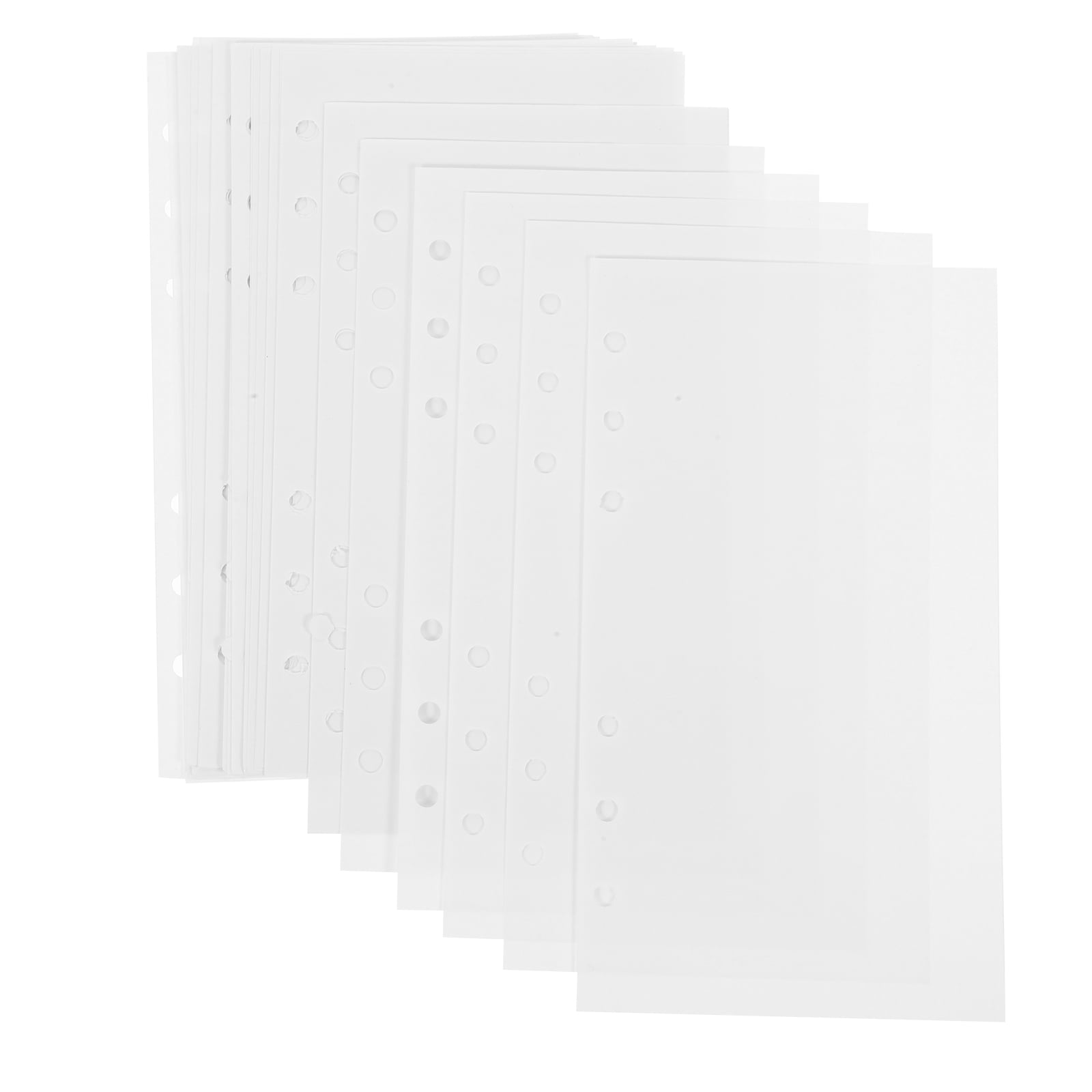 40 Sheets Stickers Binder Decal Holder Christmas Gift Sticker Organizer ...